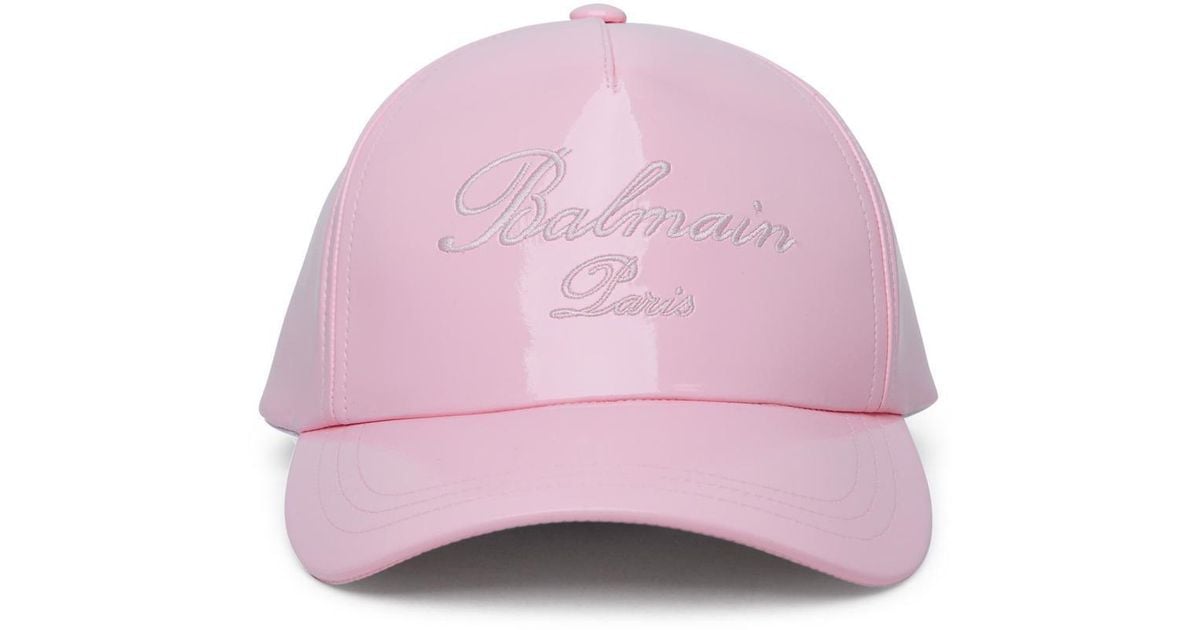 Balmain Hats in Pink | Lyst