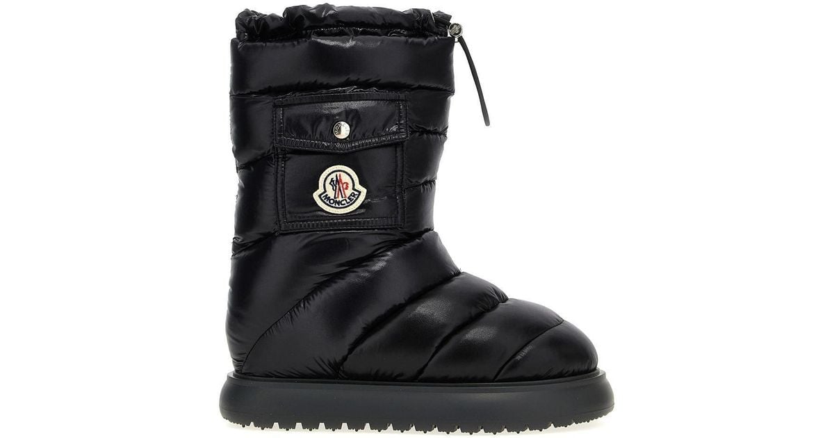 Moncler Boots in Black | Lyst