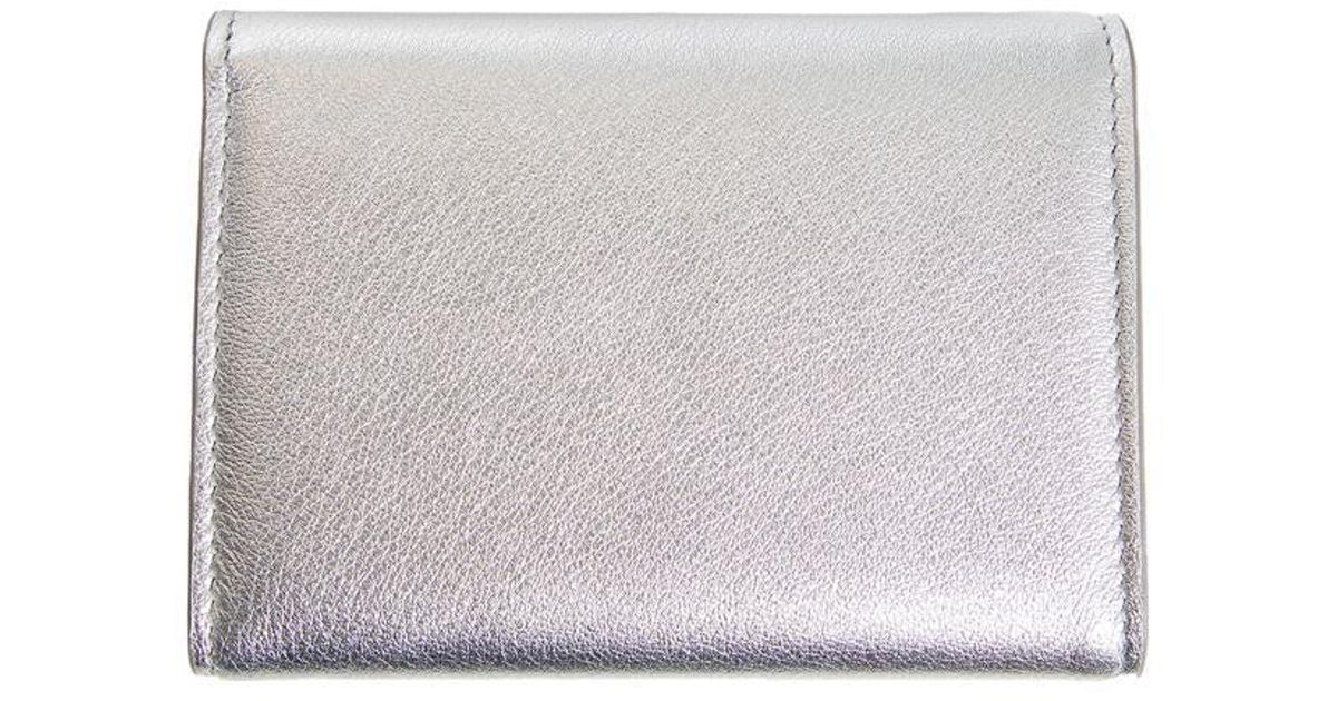 Loewe Chain Wallets in Grey | Lyst UK