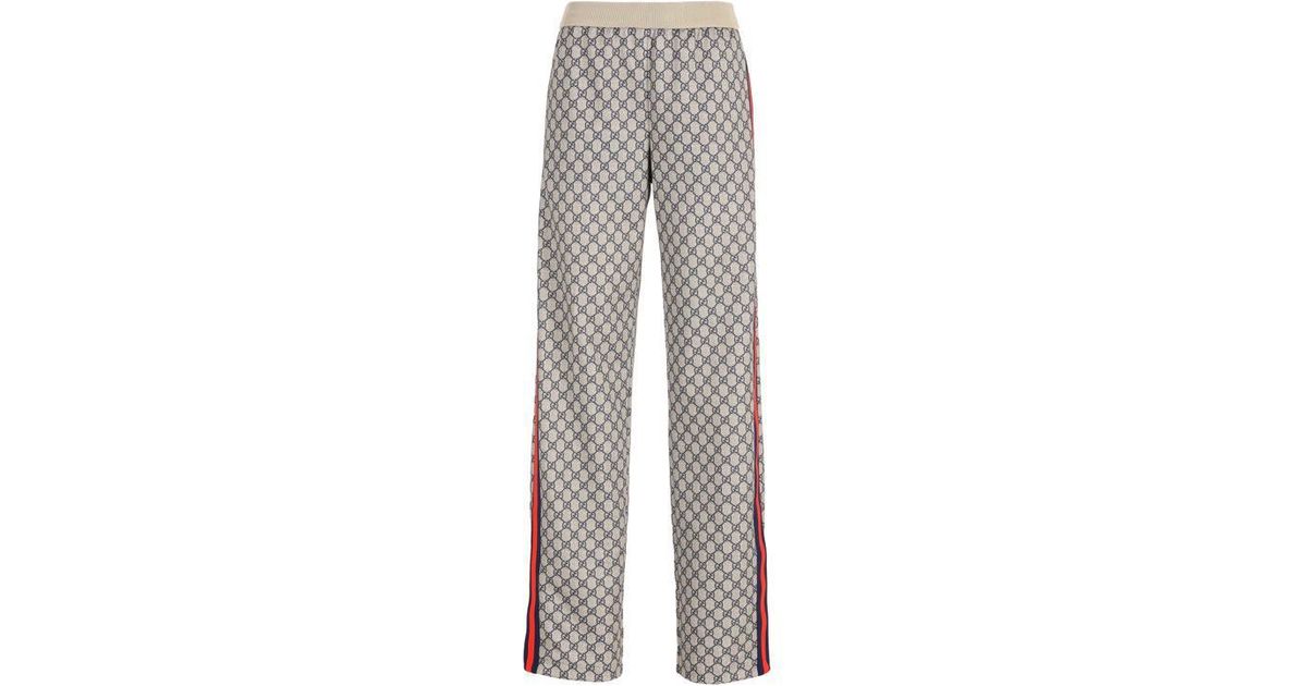 Gucci Pants in Gray | Lyst