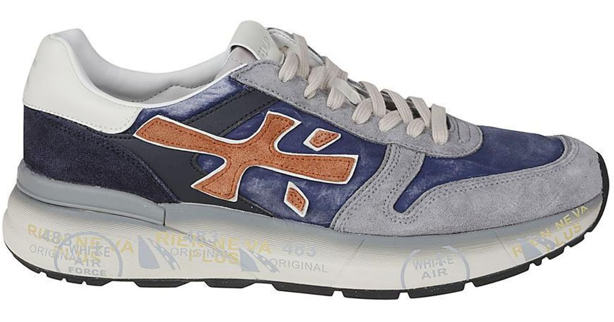 Premiata Sneakers in Blue for Men | Lyst