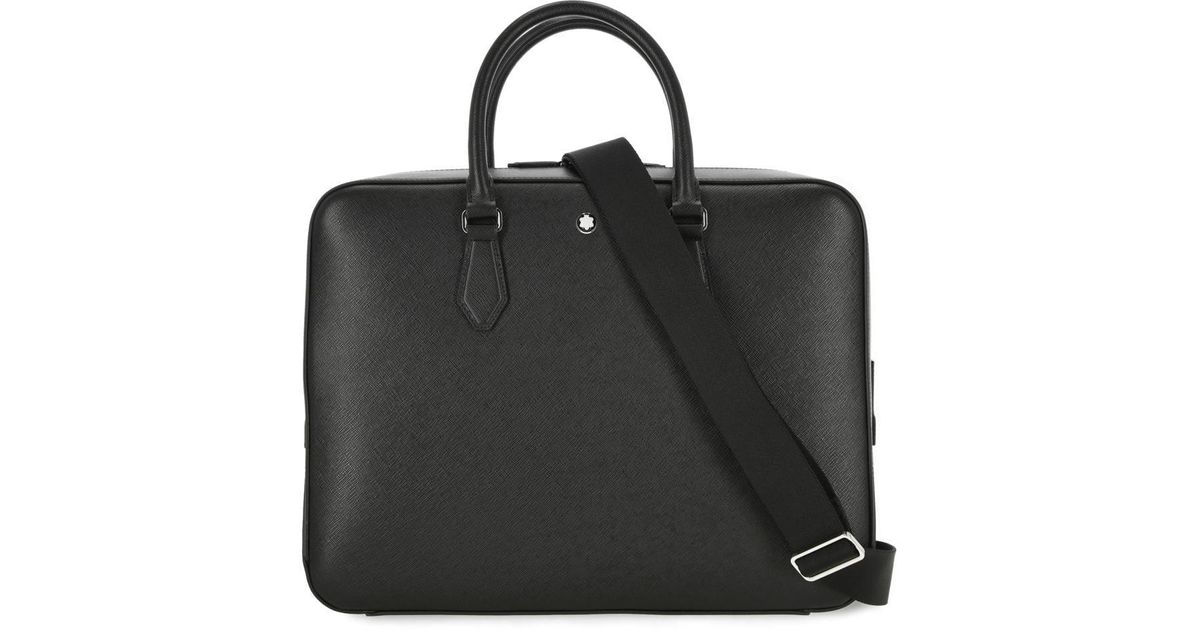 Montblanc Shoulderbags in Black for Men | Lyst