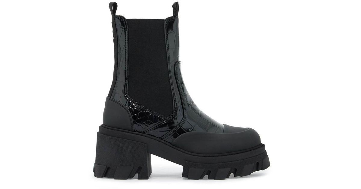 Ganni Boots in Black | Lyst