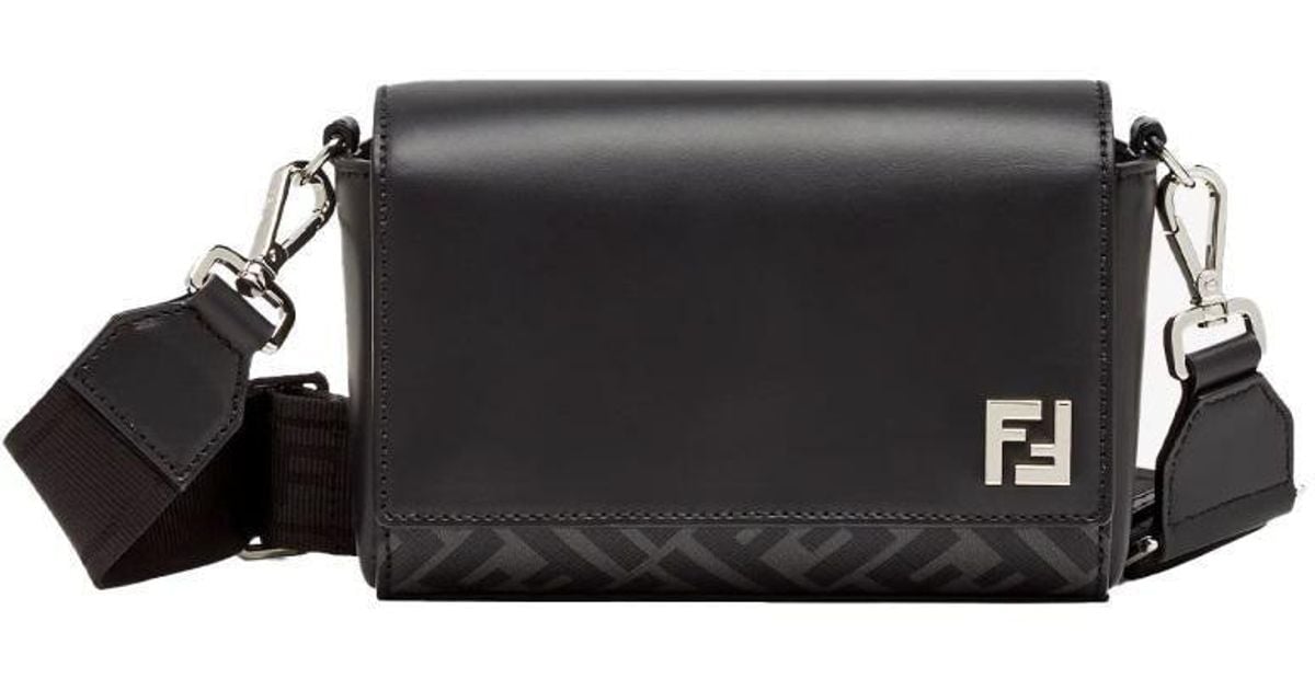 Fendi Ff Bag in Black for Men | Lyst