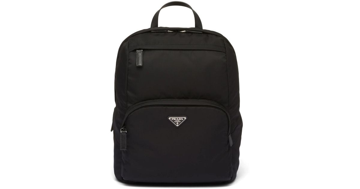 Prada Backpacks in Black for Men | Lyst