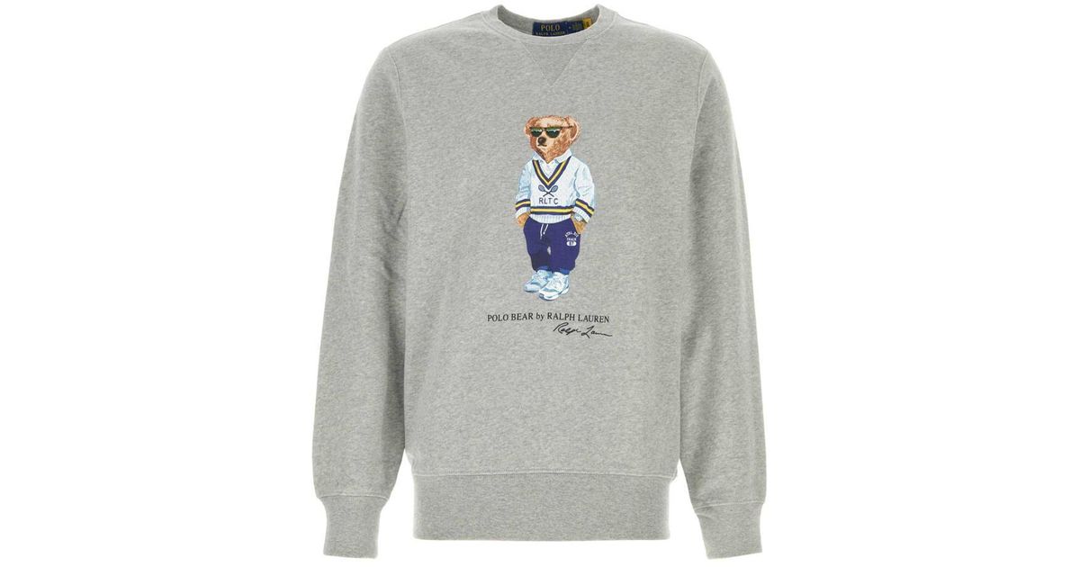 Polo Ralph Lauren Sweatshirts in Gray for Men | Lyst