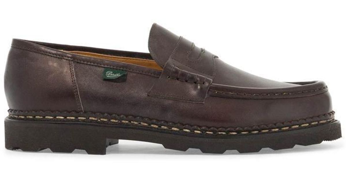 Paraboot Loafers in Brown for Men | Lyst
