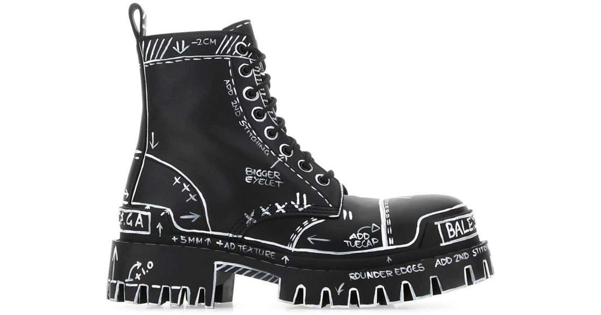 Balenciaga Boots in Black | Lyst