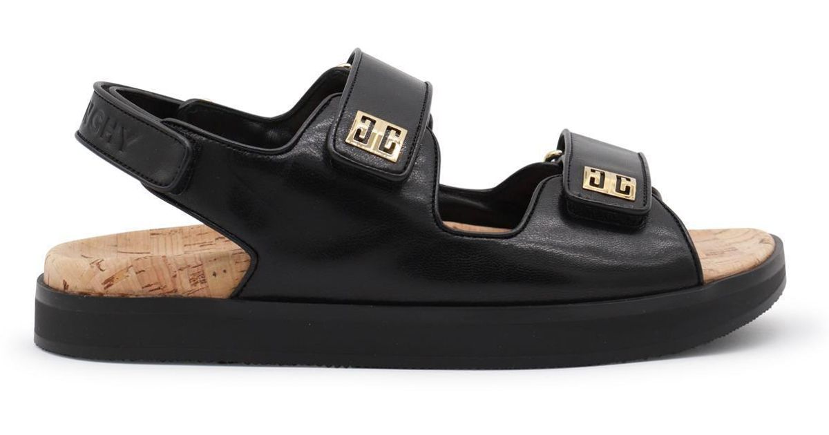 Givenchy Sandals in Black | Lyst