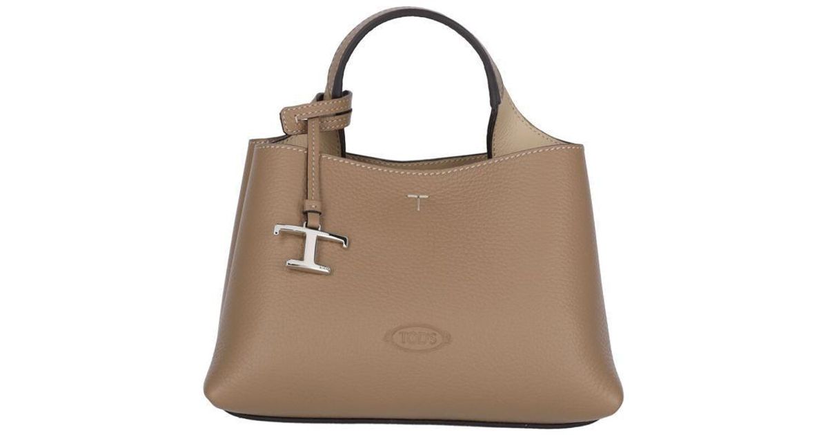 Tod's Bags in Natural | Lyst