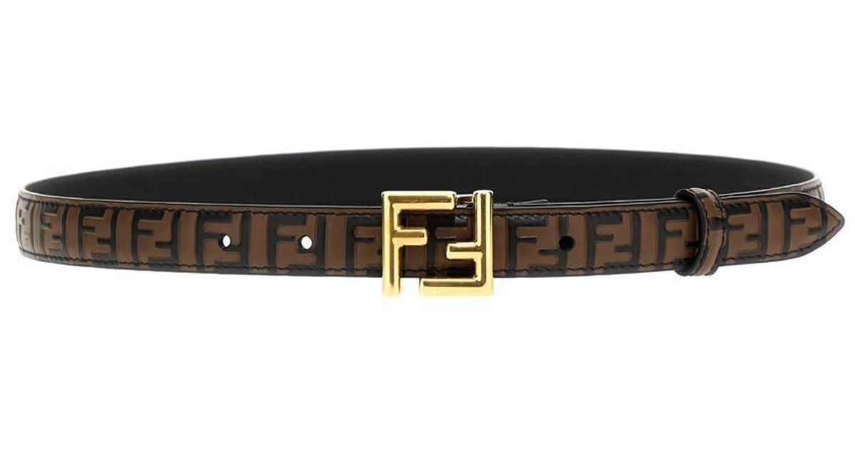 Fendi Belts in Black | Lyst
