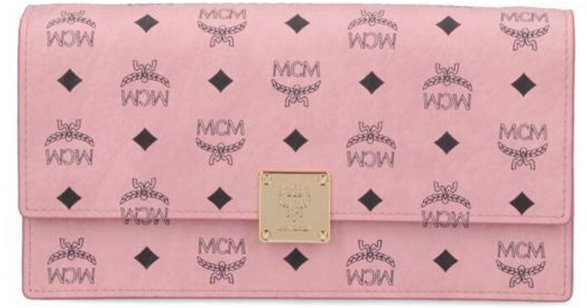 MCM Wallets in Pink | Lyst