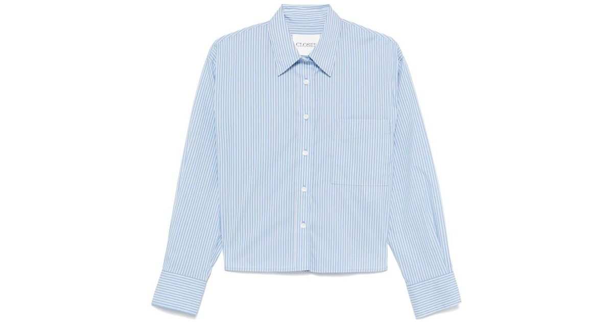 Closed Shirts in Blue | Lyst