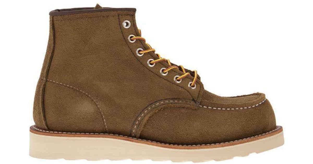 Red Wing Classic Moc Mohave in Brown for Men | Lyst