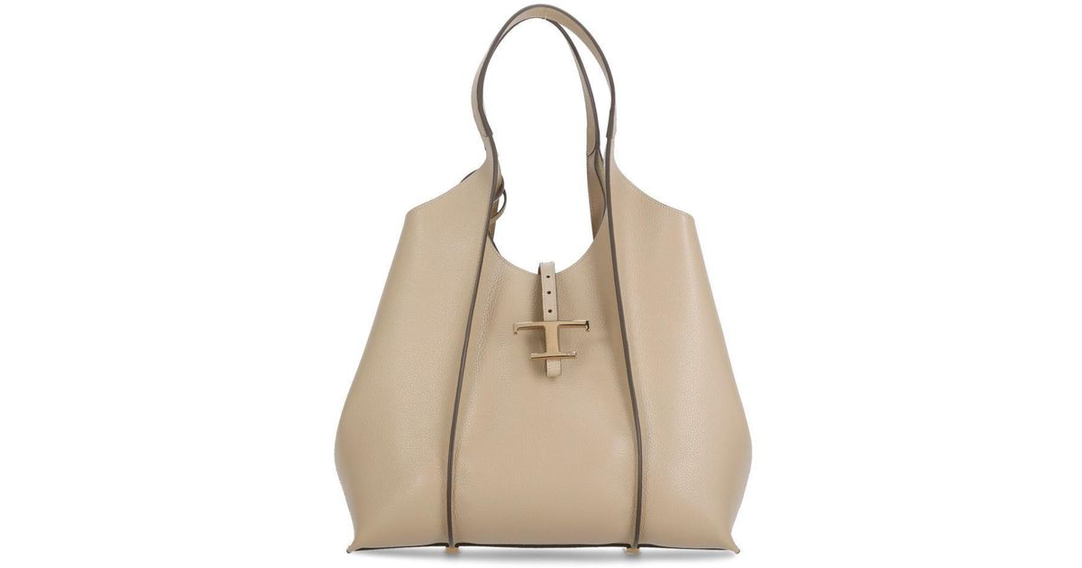 Tod's Bags in Natural | Lyst