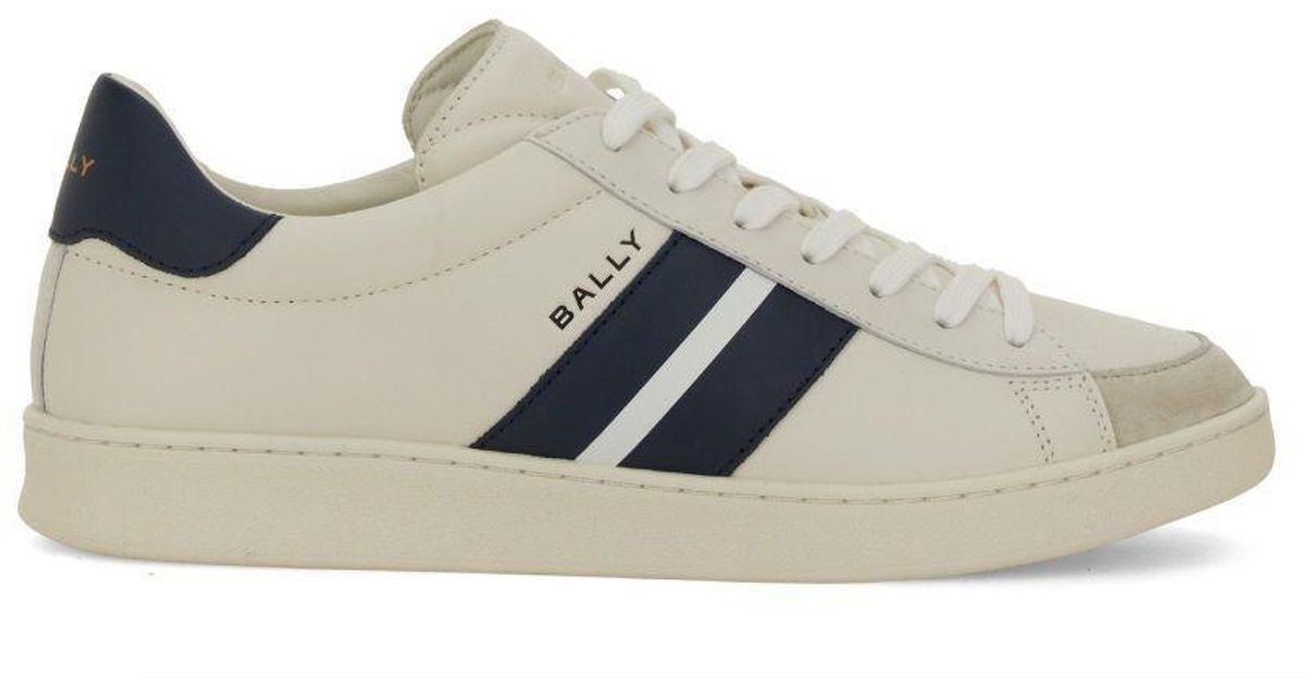 Bally Sneakers in White for Men | Lyst