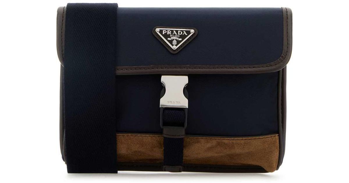 Prada Cover in Blue for Men | Lyst