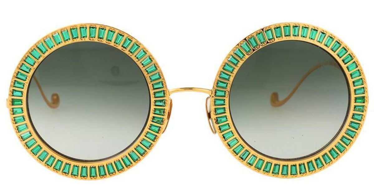 Anna Karin Karlsson Sunglasses in Green | Lyst UK