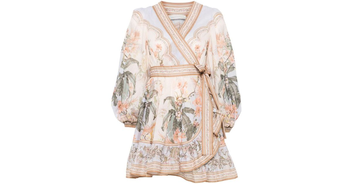 Zimmermann Dresses in Natural | Lyst