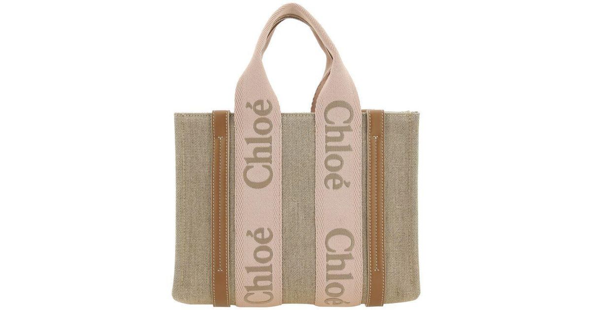 Chloé Handbags in Natural | Lyst