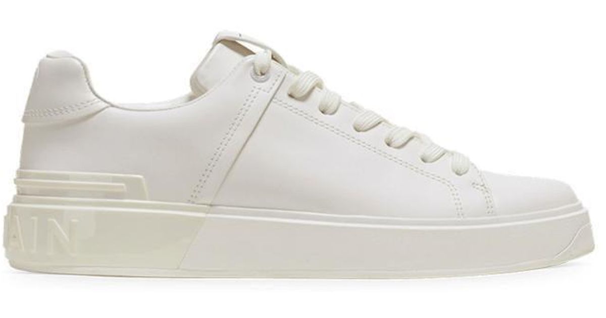 Balmain Sneakers in White for Men | Lyst