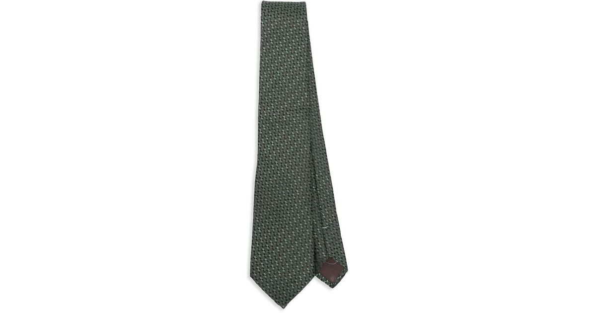Canali Ties in Green for Men | Lyst UK