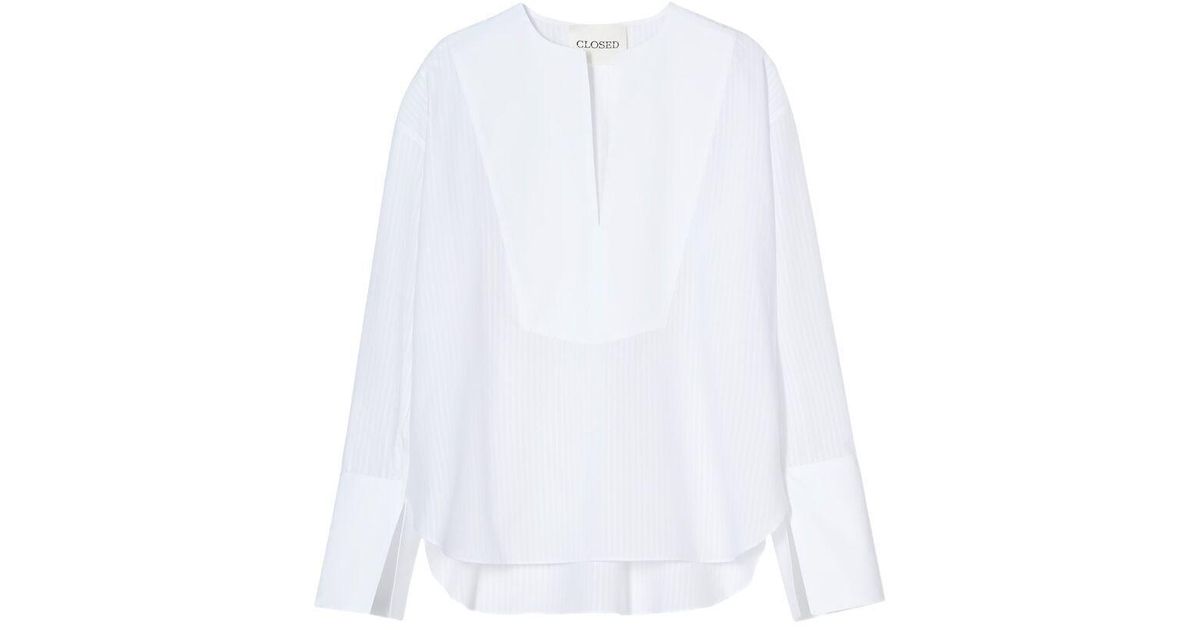 Closed Shirts in White | Lyst