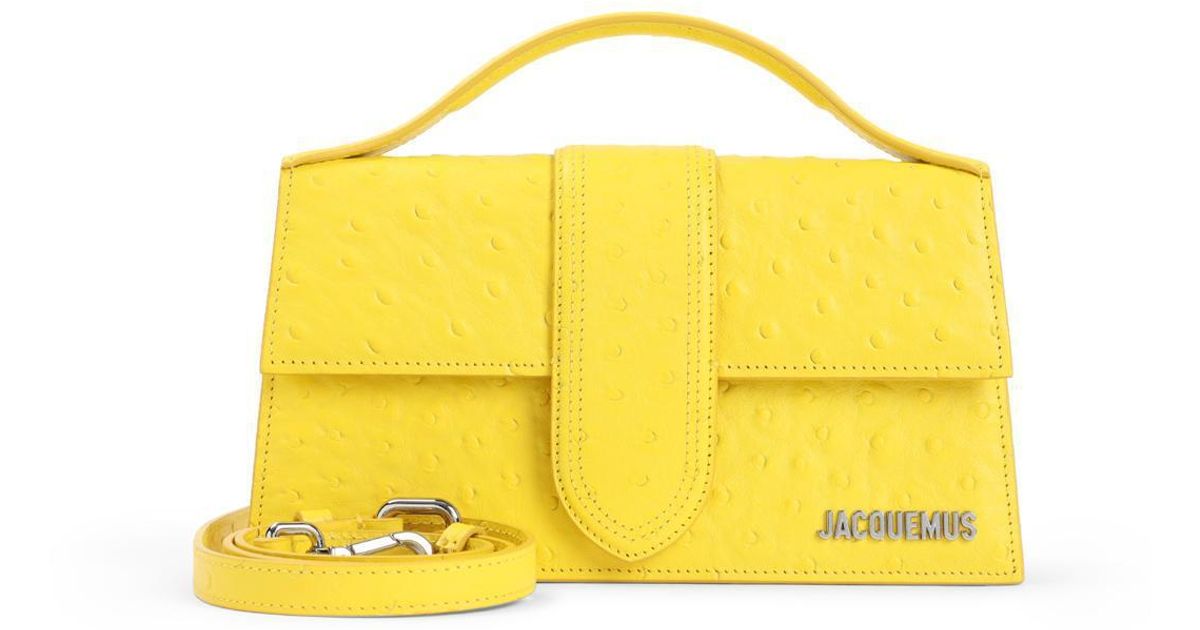 Jacquemus Handbag in Yellow | Lyst