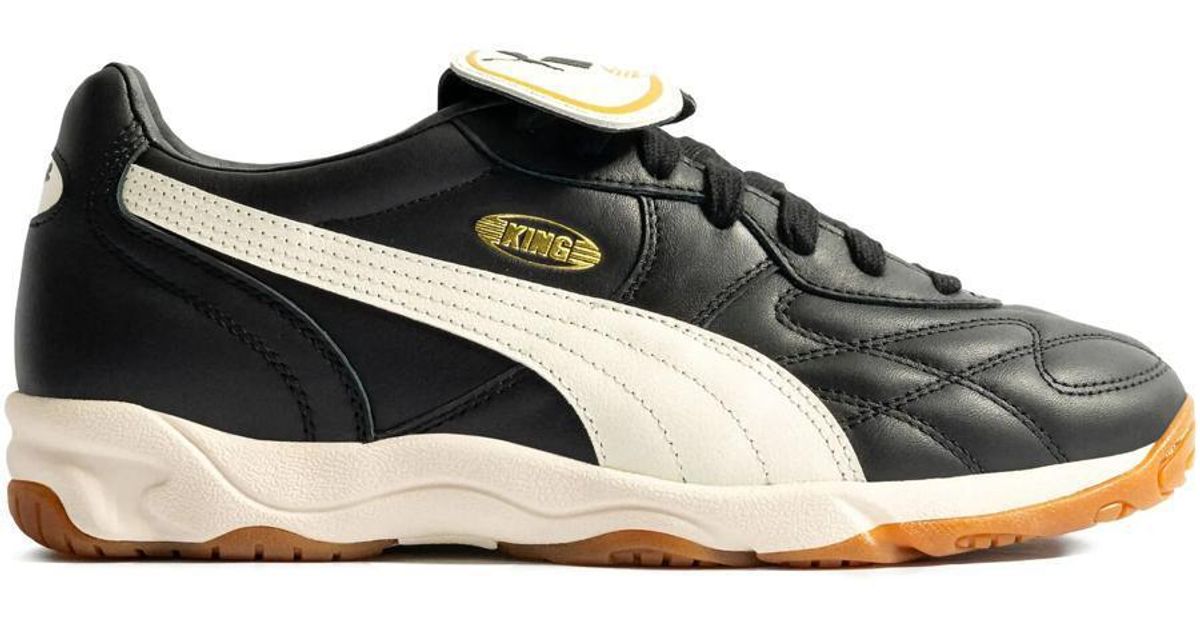 PUMA King Indoor Shoes in Black for Men | Lyst