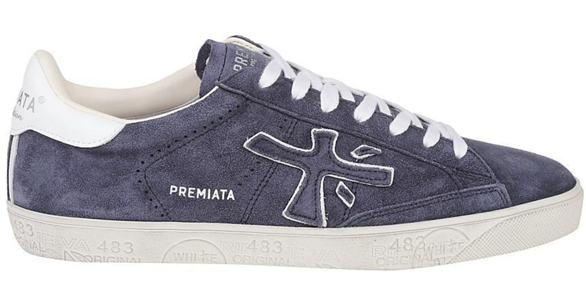 Premiata Sneakers in Blue for Men | Lyst