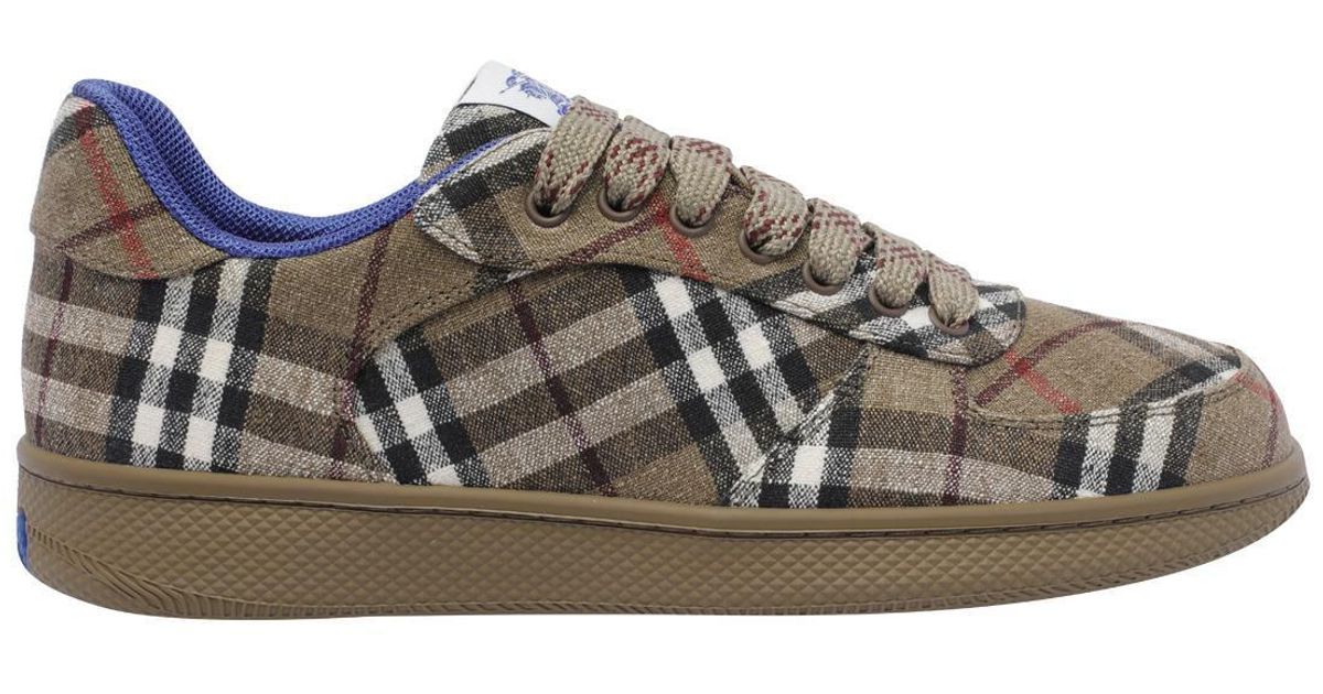 Burberry Shoes in Gray for Men | Lyst