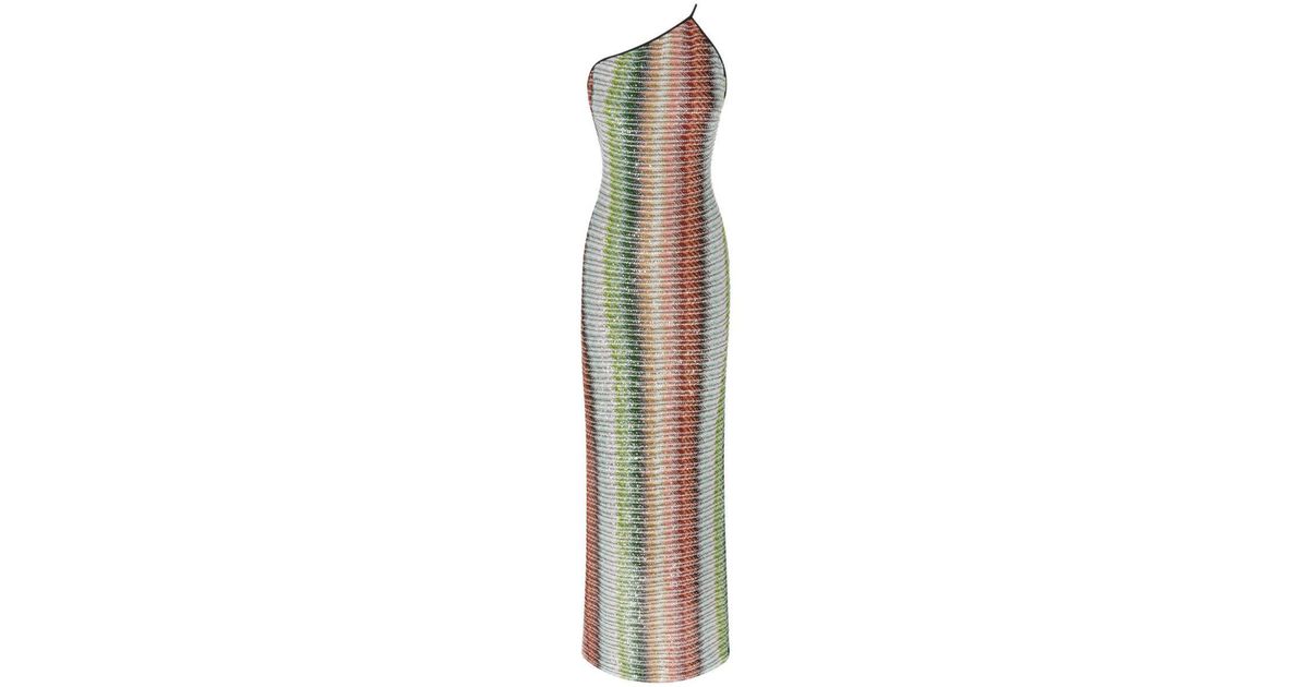 Missoni Multicolour Mini Dress For in White | Lyst