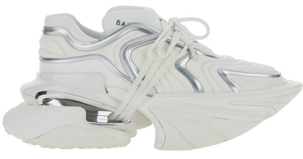 Balmain Sneakers in White for Men | Lyst