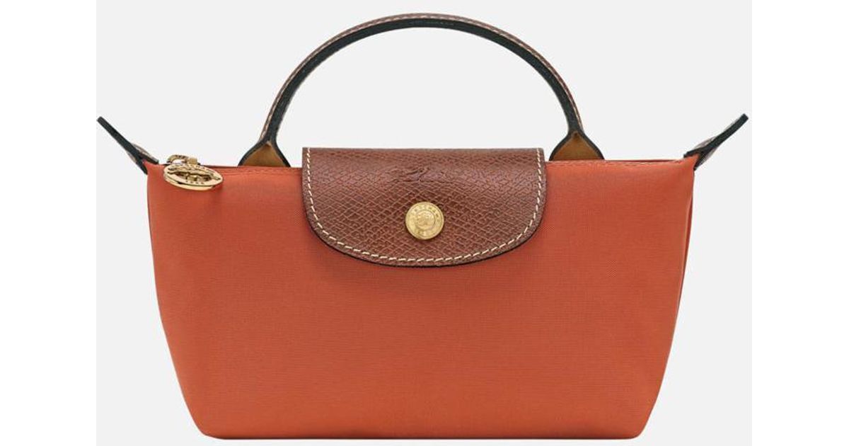 Longchamp Bags in Orange | Lyst UK