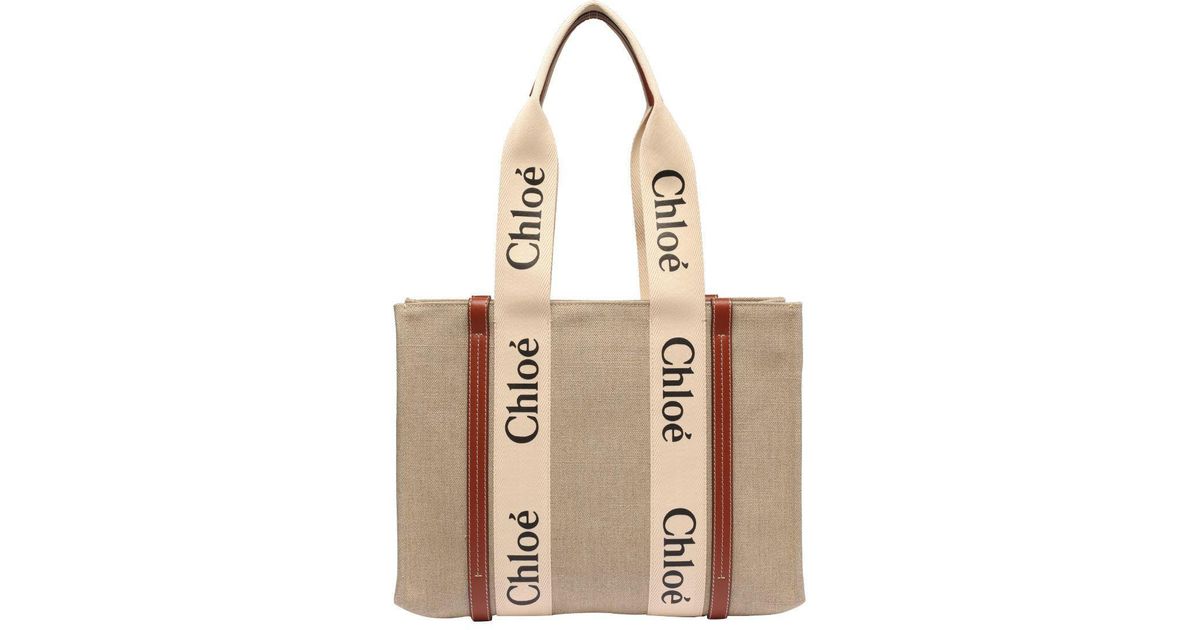 Chloé Bags in Natural | Lyst