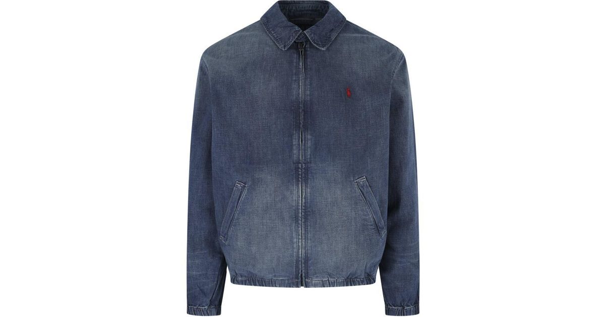 Polo Ralph Lauren Jackets in Blue for Men | Lyst