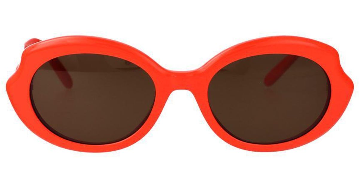 Loewe Sunglasses in Red | Lyst
