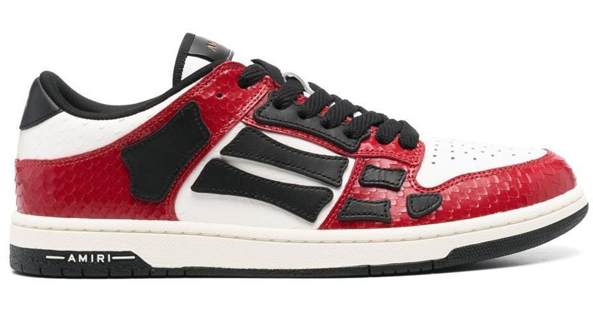 Amiri Sneakers in Red for Men | Lyst