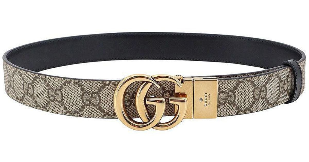 Gucci Belts in White | Lyst