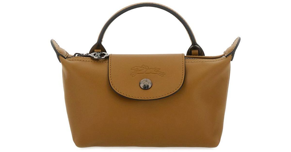 Longchamp "Le Pliage Xtra" Bag in Brown | Lyst UK