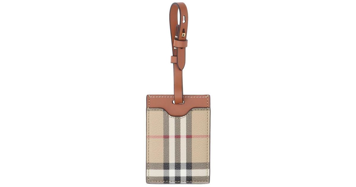 Burberry Accessories in White | Lyst