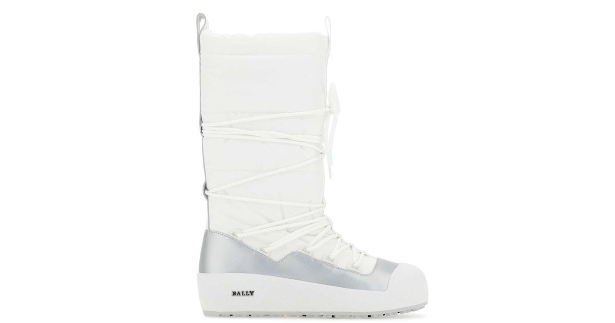 Bally Boots in White | Lyst
