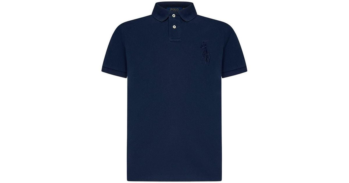 Polo Ralph Lauren Polos in Blue for Men | Lyst