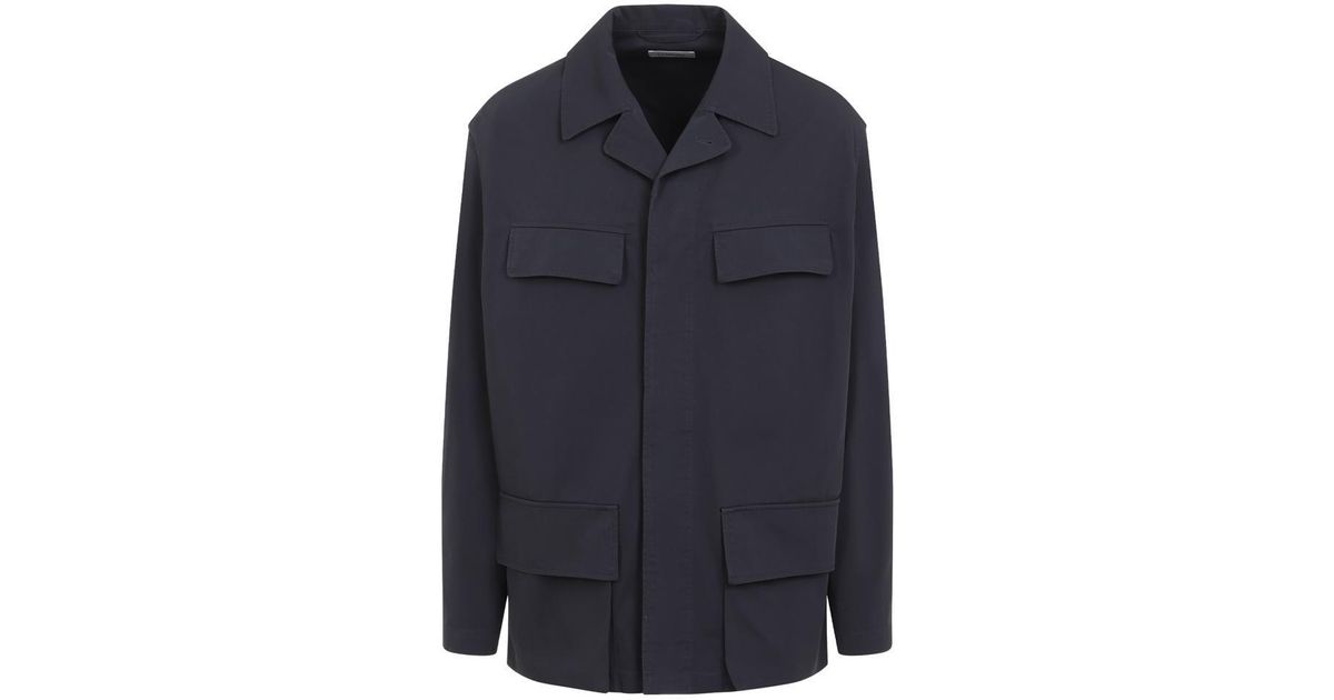 Lemaire Jacket in Blue for Men | Lyst