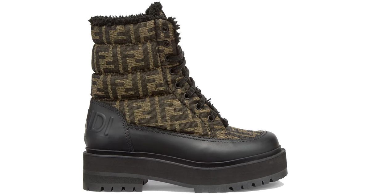 Fendi Boots in Black | Lyst