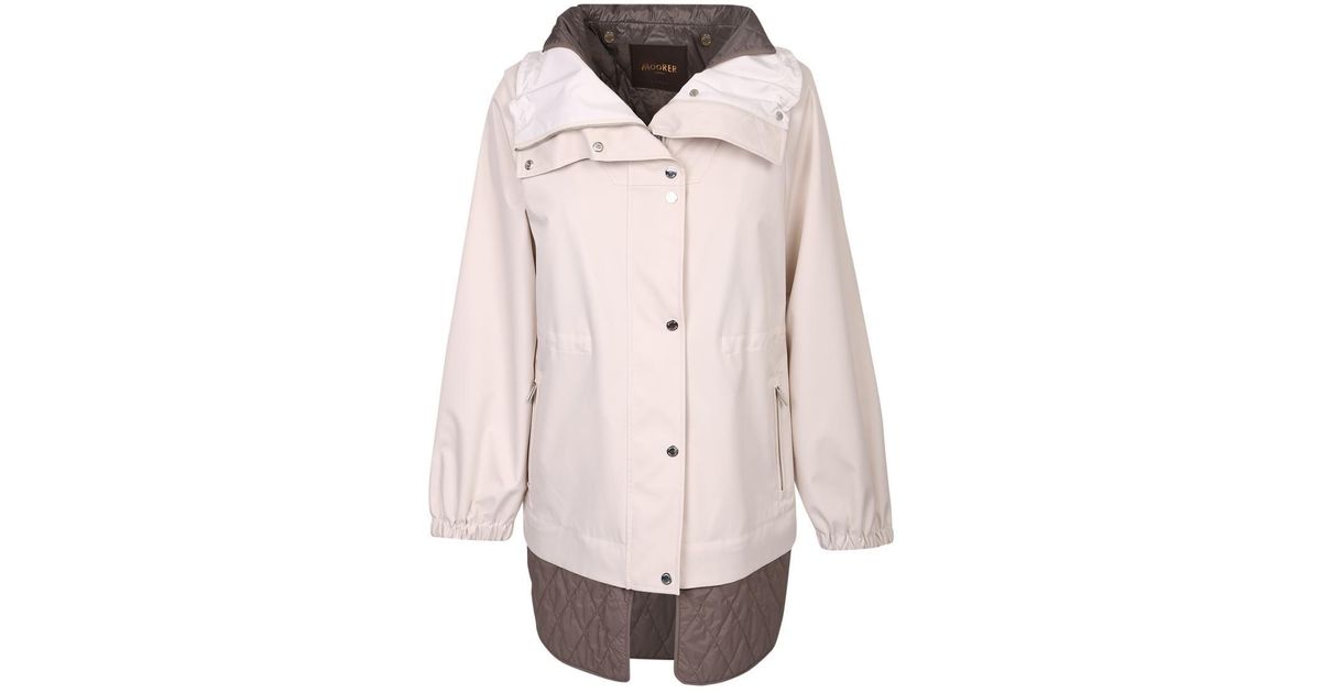 Moorer Three-Quarter Jacket in Pink | Lyst