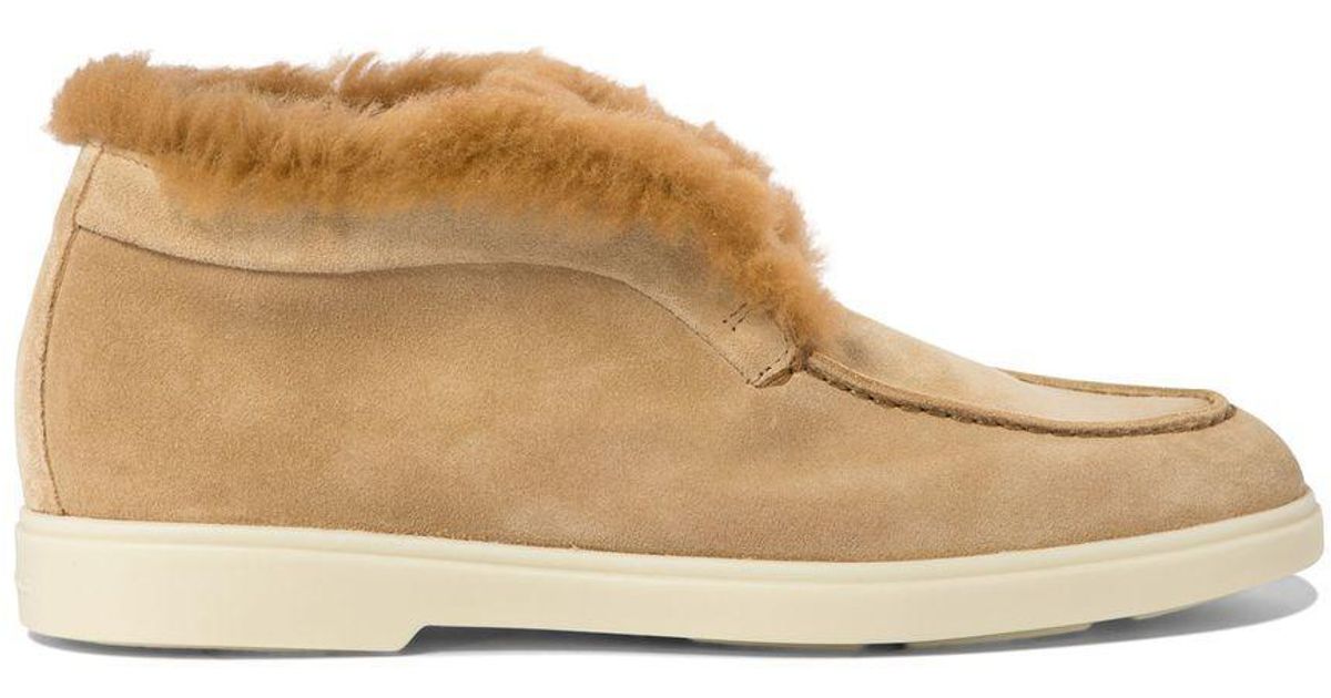 Santoni Shoes in Natural | Lyst