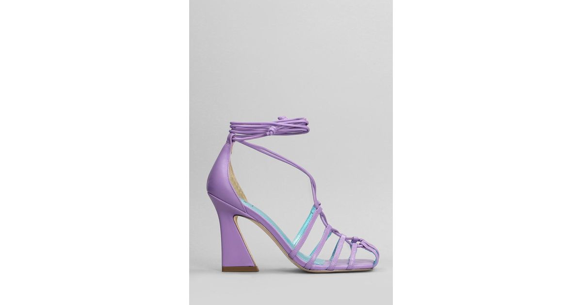 GOLD&ROUGE Rouge Sandals in Purple | Lyst