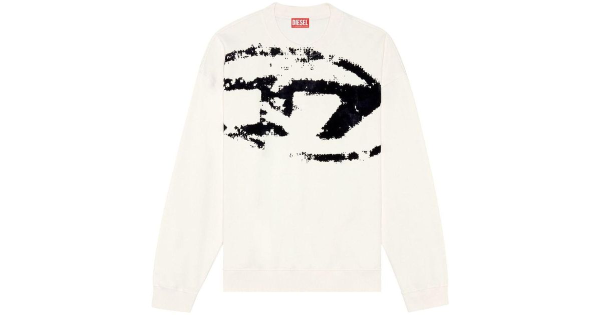 DIESEL Sweaters in White for Men | Lyst