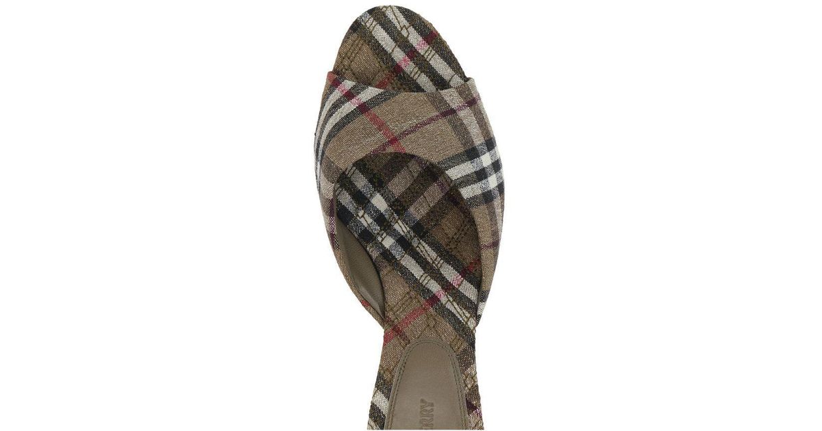 Burberry Sandals | Lyst